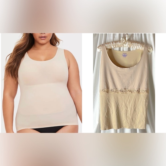 SPANX | Intimates & Sleepwear | Spanx Plus Size 3x Tank Shape Wear Wide ...